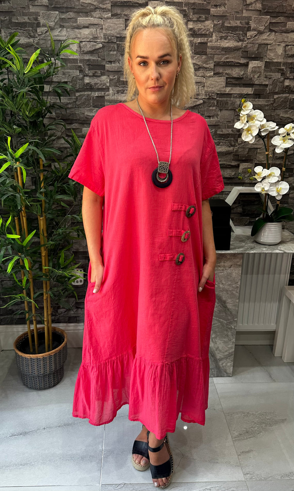 Made In Italy Linen Dresses | Lagenlook Dresses | Moda Mistress